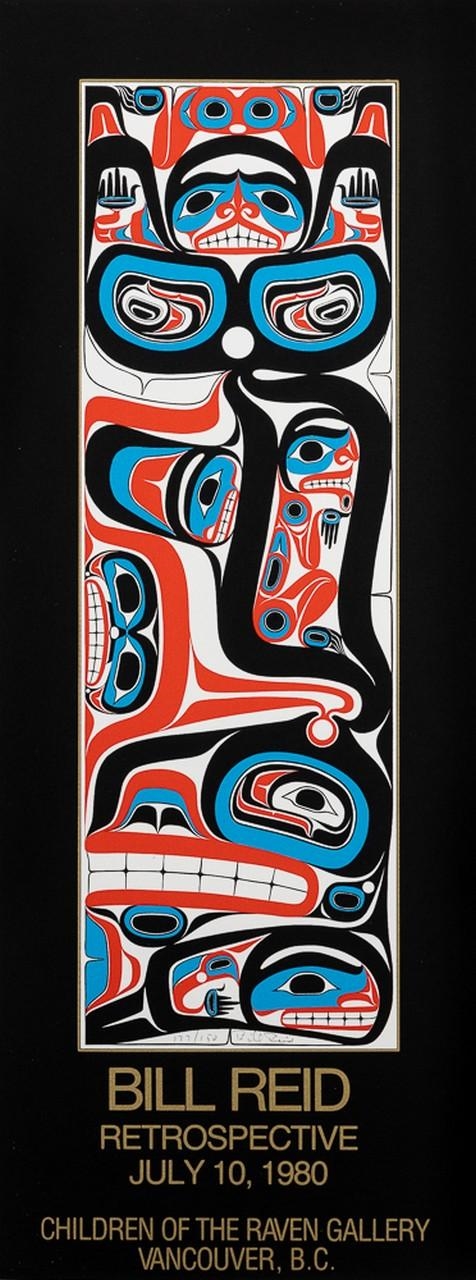 Bill Reid | Retrospective Poster | MutualArt