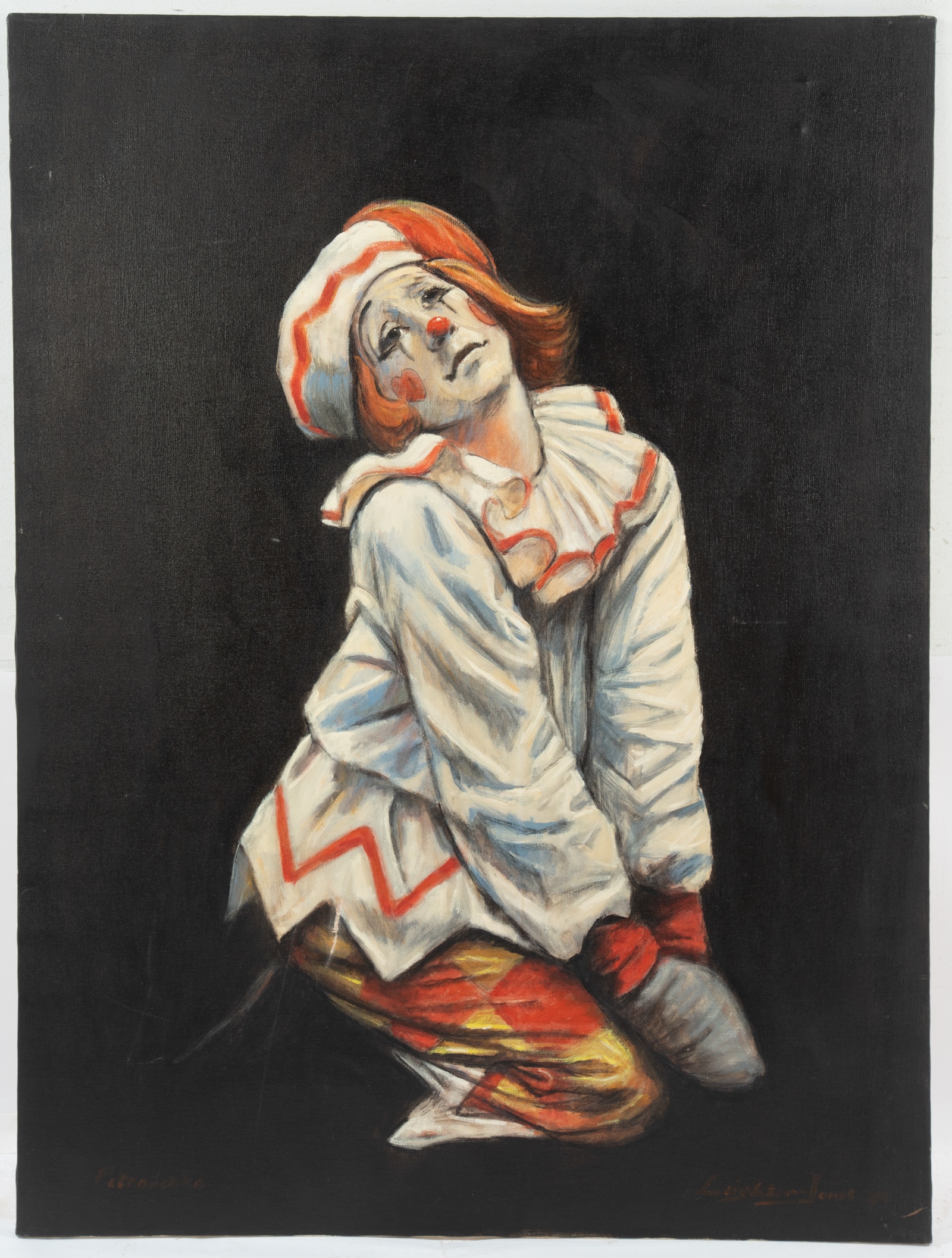 Barry Leighton-Jones | Clown Kneeling | MutualArt