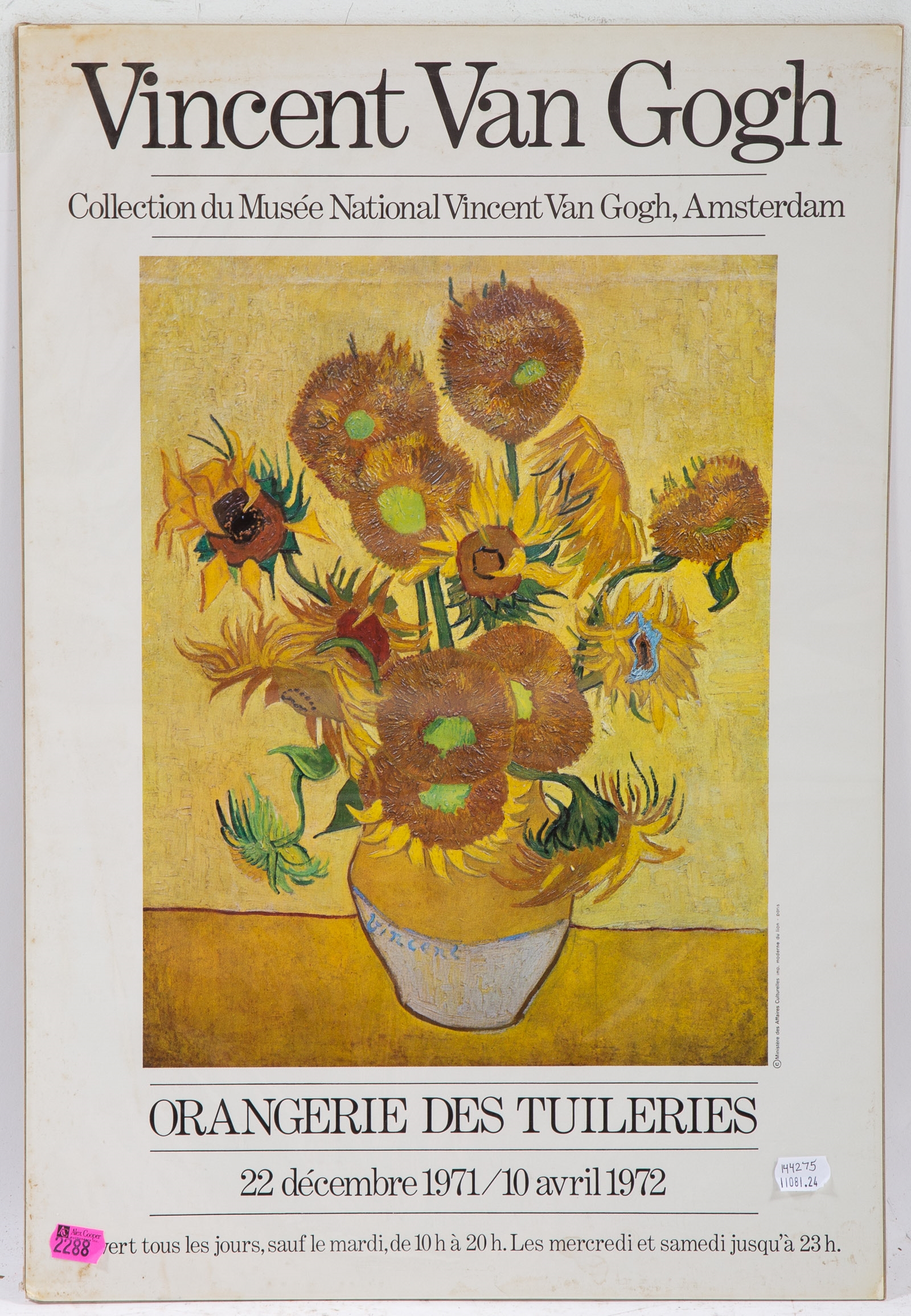 Vincent Van Gogh | Exhibition Poster | MutualArt