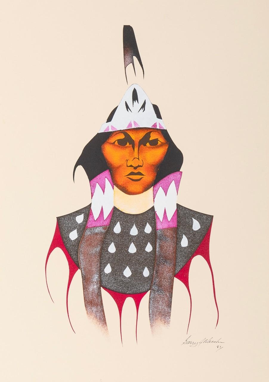 Garry Meeches | Portrait of an Indian Princess | MutualArt