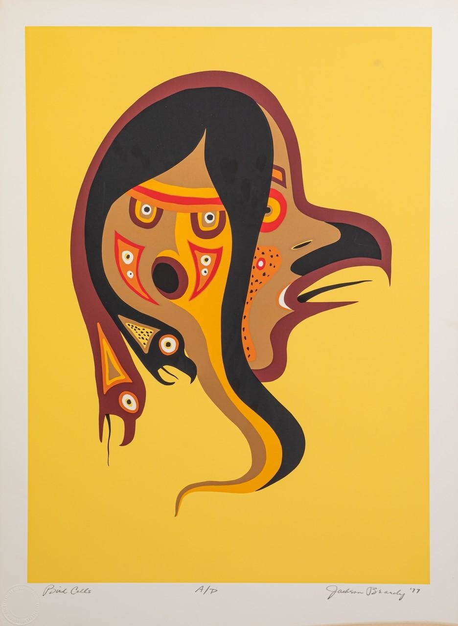 Jackson Beardy | Spirits of Duality (79) | MutualArt