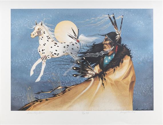 Garry Meeches | Snow Pony Spirit (90) | MutualArt