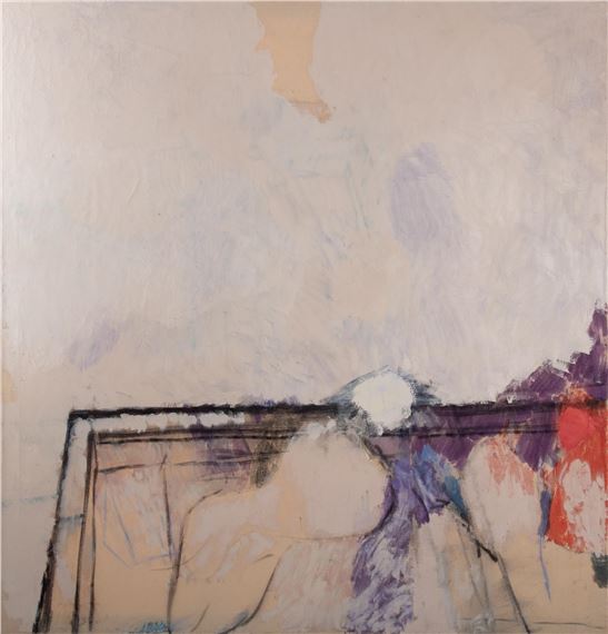 Arthur Osver | Untitled, Minimalist Rooftop (Circa 1960) | MutualArt