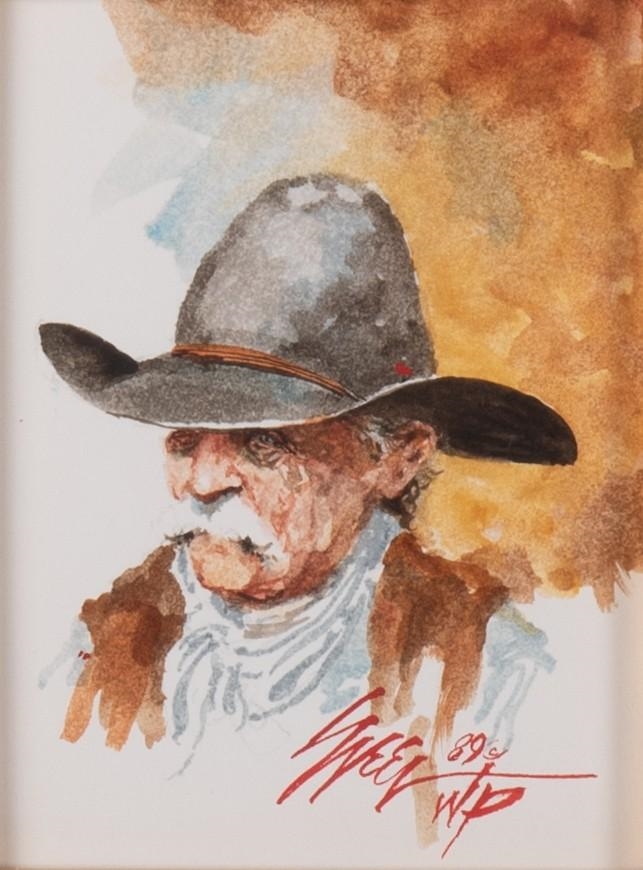 Larry Greer | Five Western Portraits | MutualArt