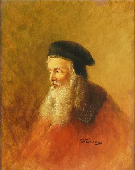 Emil Friedrich Neumann | PORTRAIT OF A BEARDED MAN | MutualArt