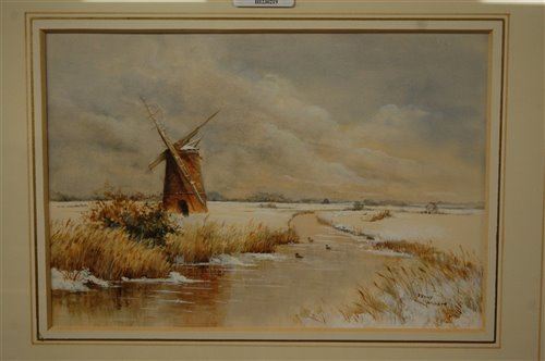 Jenny Haylett | Jenny Haylett - A Norfolk landscape in winter | MutualArt