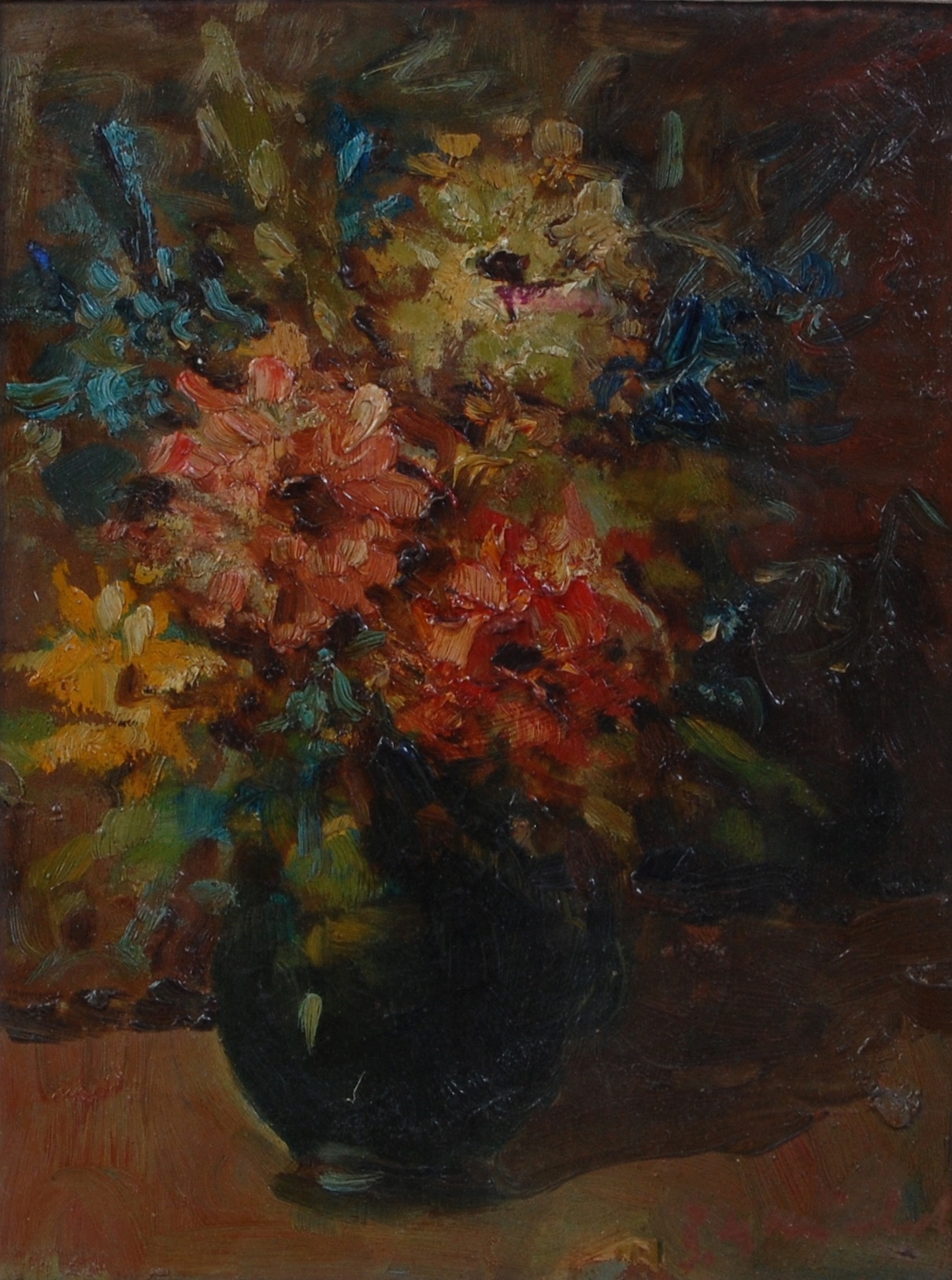 Bernard Dunstan | - Still Life Flowers in a Vase | MutualArt