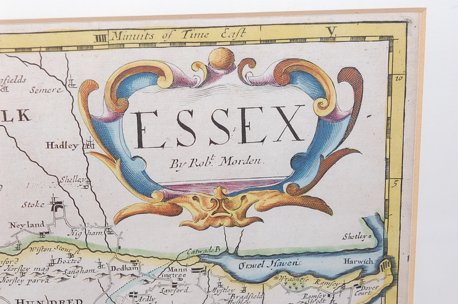Robert Morden | Robert Morden - Engraved county map of Essex | MutualArt