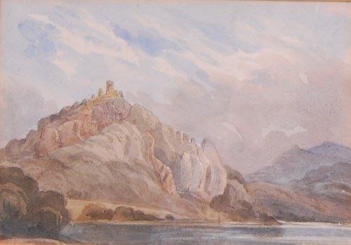 Thomas Churchyard | - A mountain lake | MutualArt