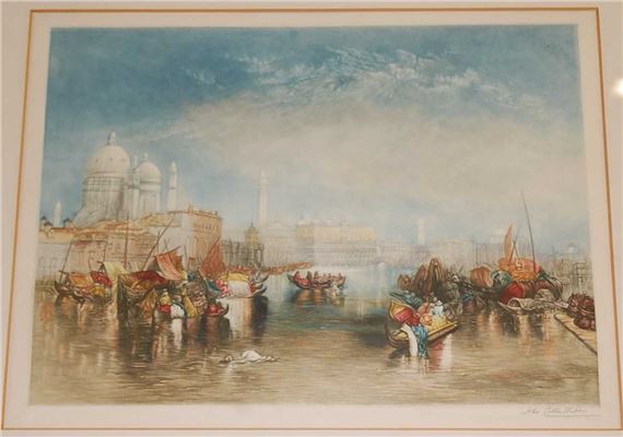 John Cother Webb | -Venetian scene | MutualArt