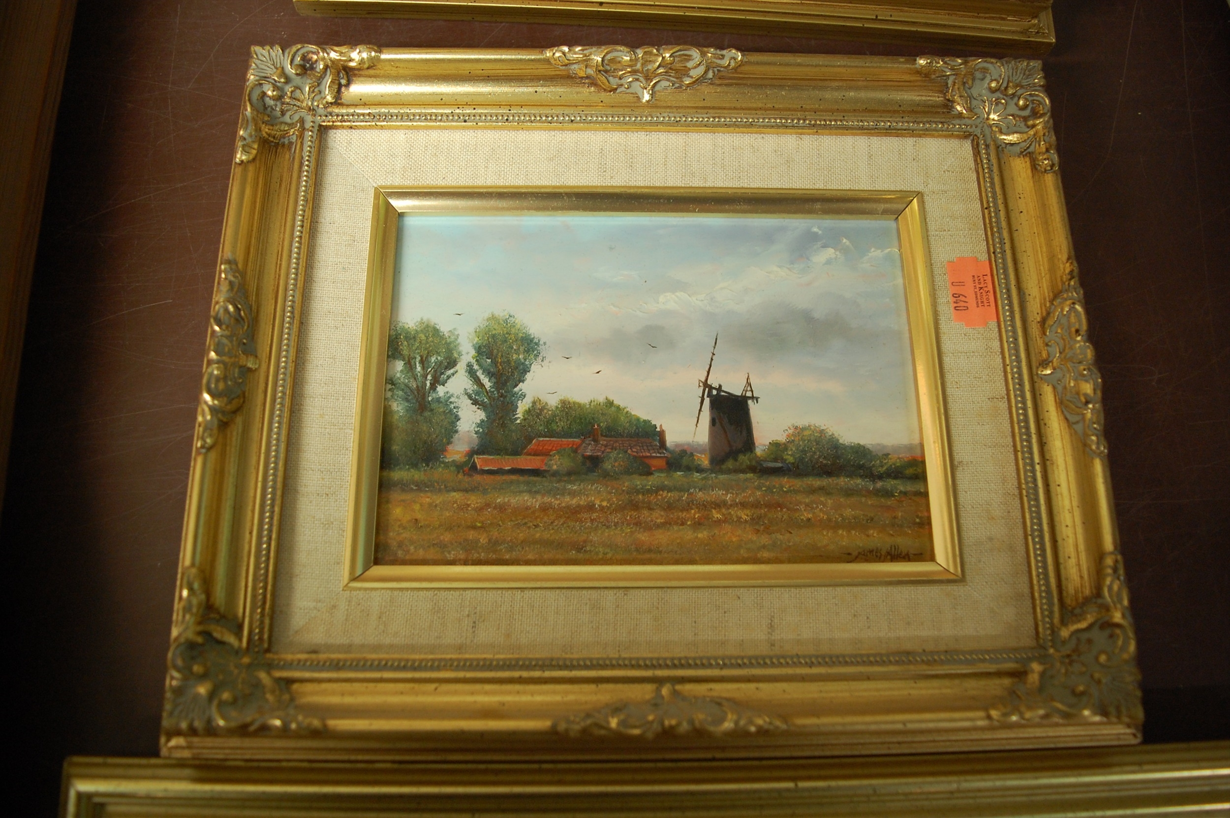 James E. Allen | James Allen - Five various oil studies | MutualArt