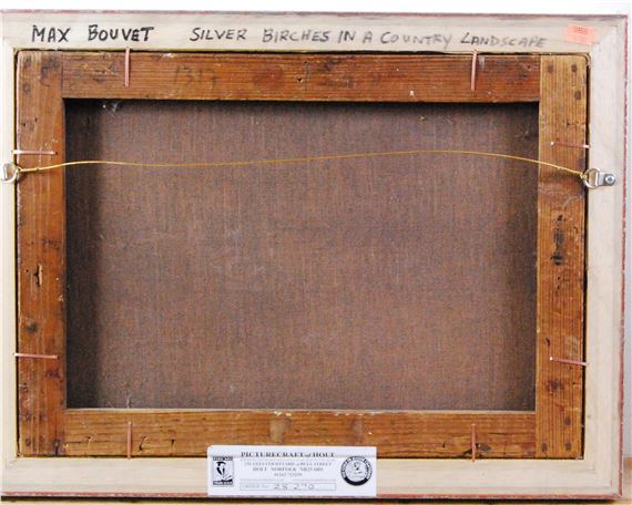 Max Bouvet | - Silver birches in a country landscape | MutualArt