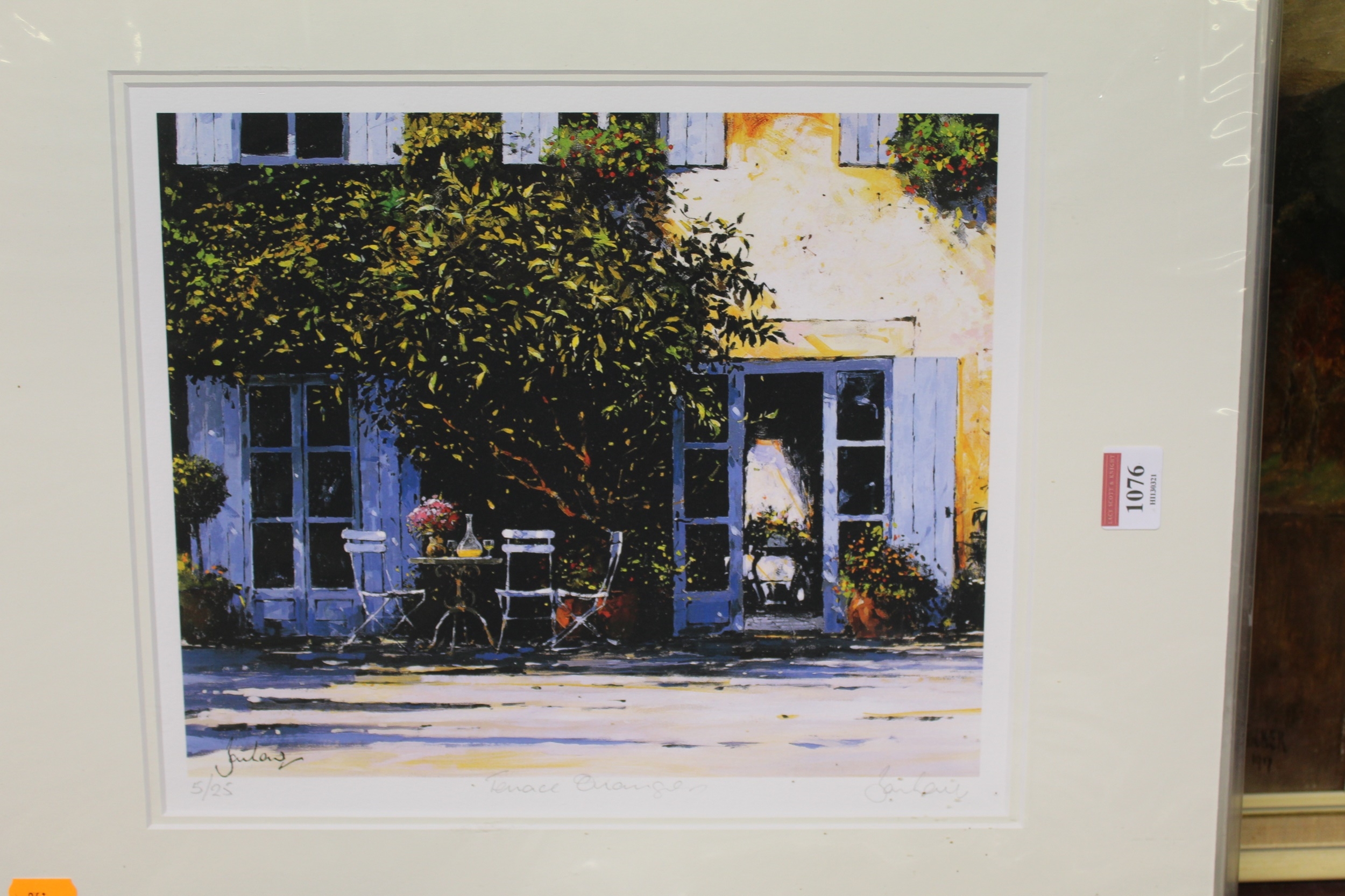 Jeremy Barlow | - Terrace Orange | MutualArt