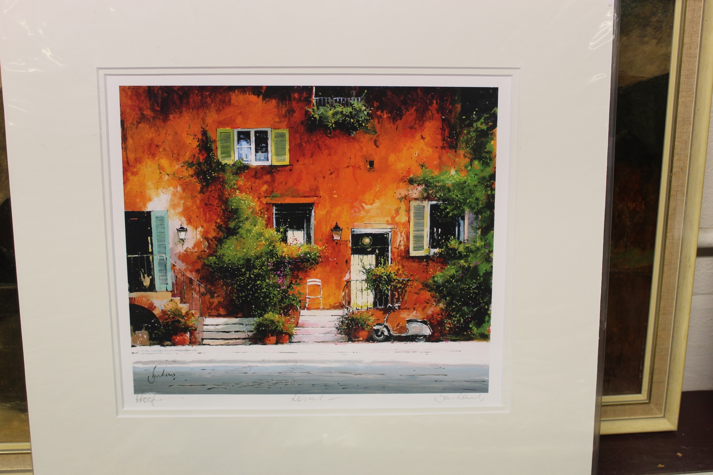 Jeremy Barlow | - Terrace Orange | MutualArt