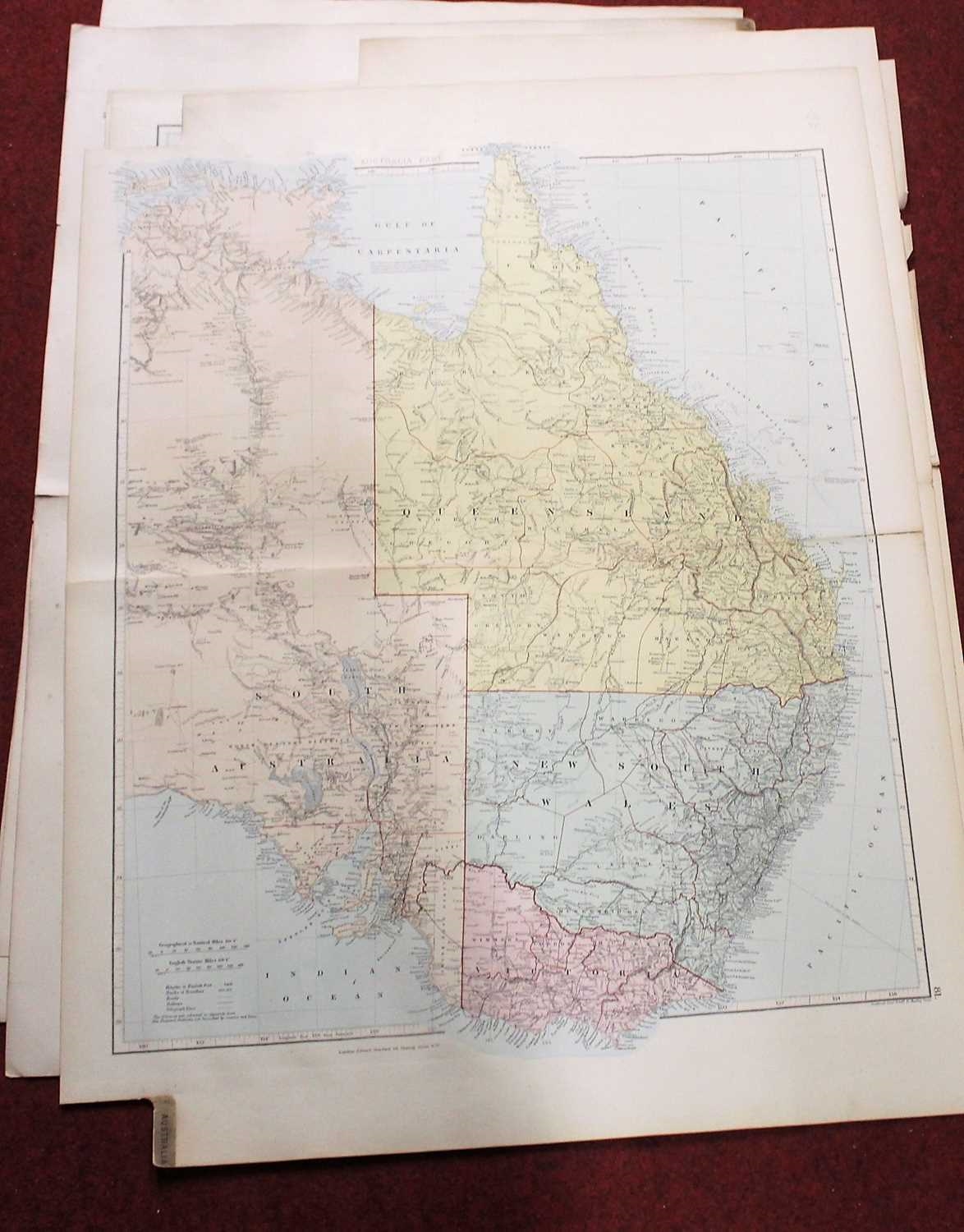 Edward Stanford | Assorted loose maps of Australia | MutualArt