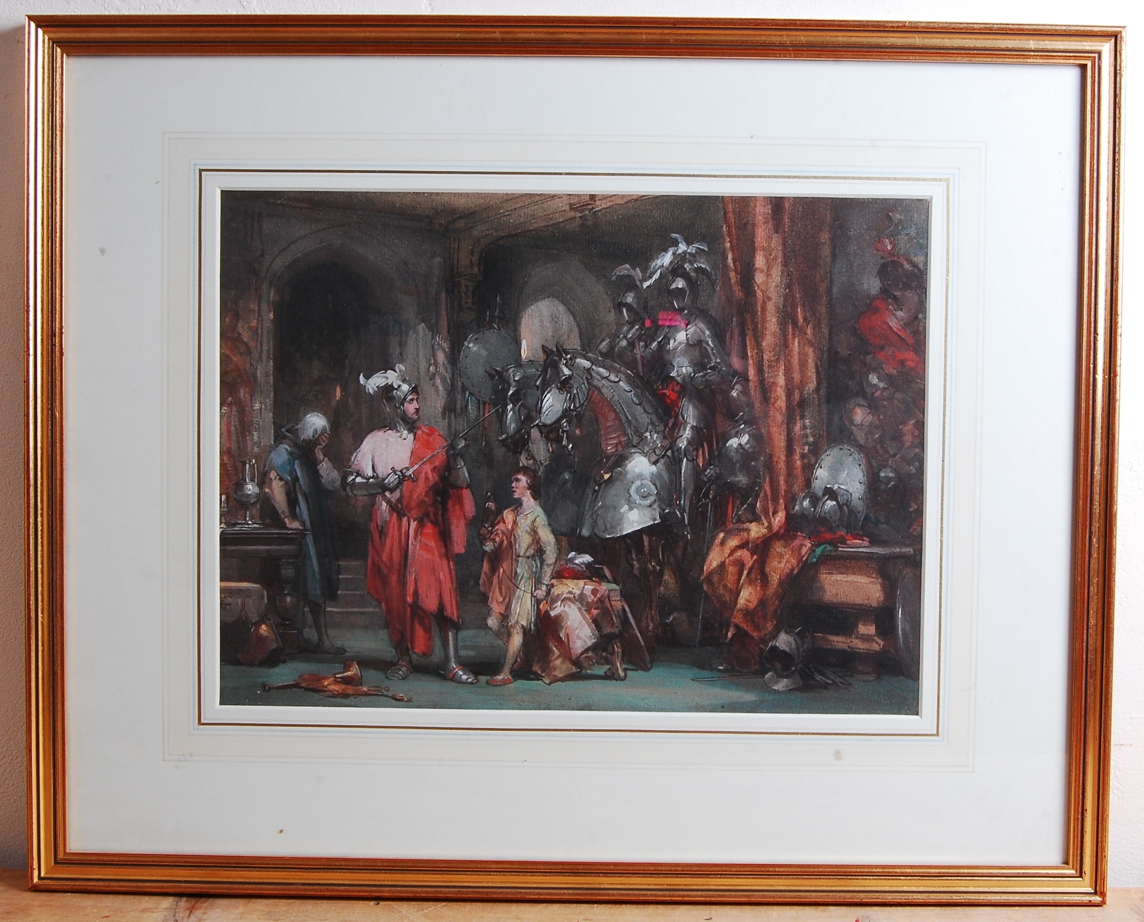 George Cattermole | - A Tudor armoury | MutualArt