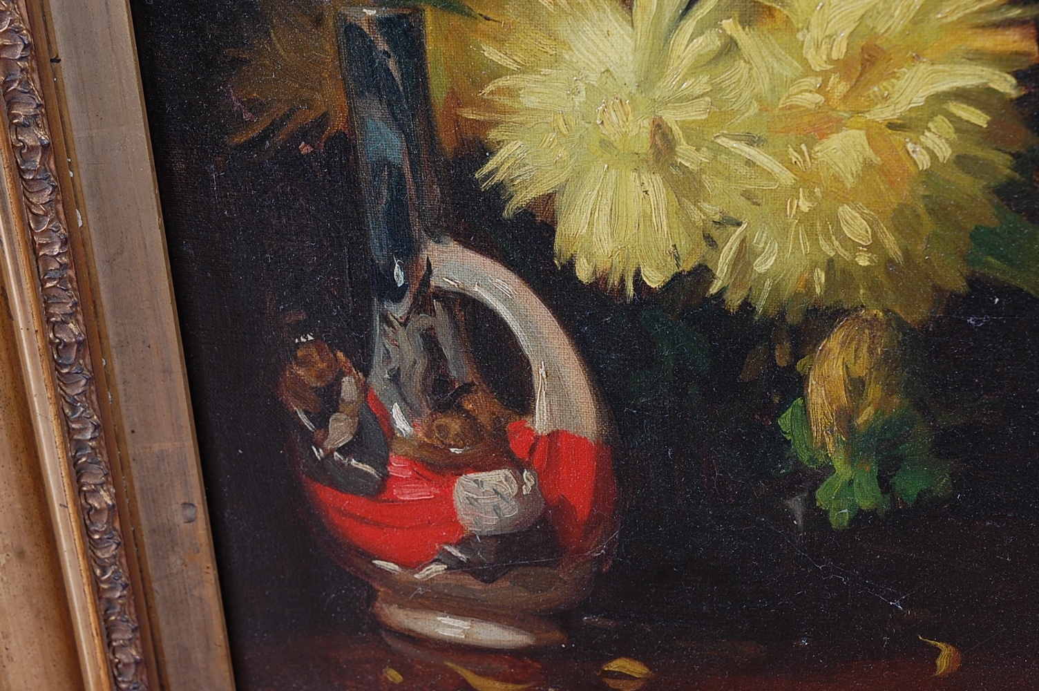 Alfred Frederick William Hayward | - Still life with flowers in two ...