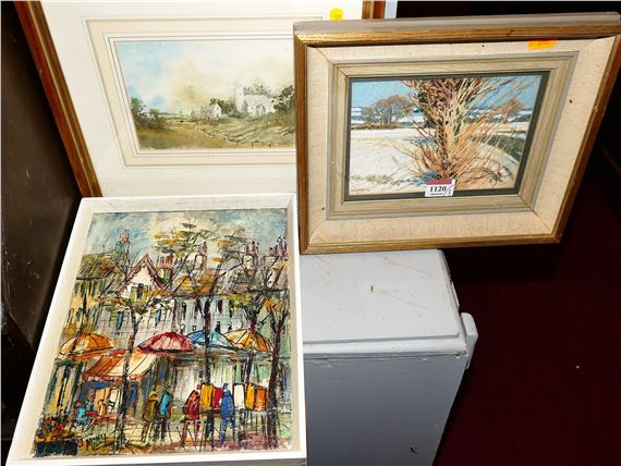Henry Holzer | - Winter sunshine (74) | MutualArt