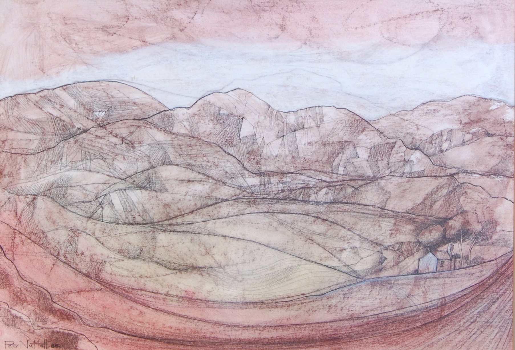 Peter Nuttall | - Rolling Hillscape (85) | MutualArt