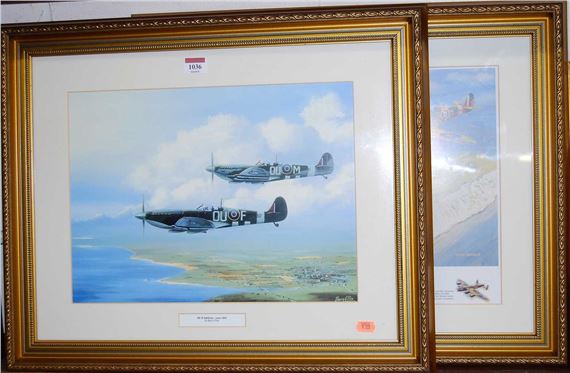 Trevor Mitchell | Barry Price - Mark IX Spitfires | MutualArt