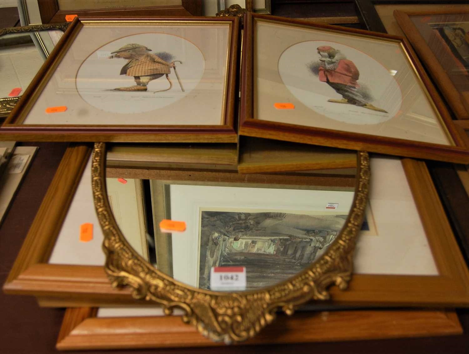 William Geldart | - a set of four limited edition prints of Wind in the ...