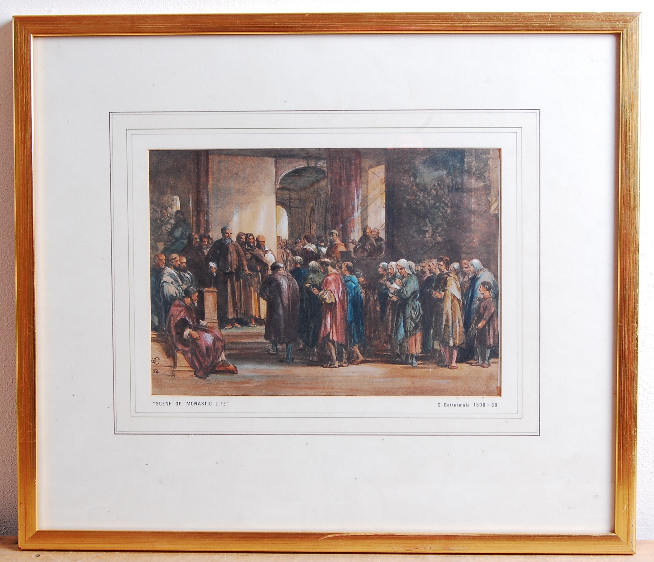 George Cattermole | - Scene of Monastic Life (54) | MutualArt