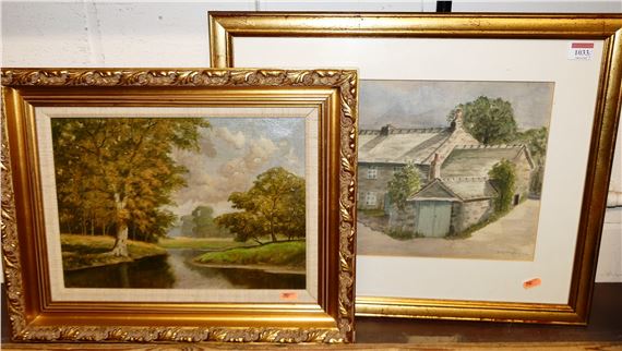 David Mead | David Mead - river landscape | MutualArt