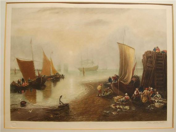John Cother Webb | -The return of the Fleet | MutualArt