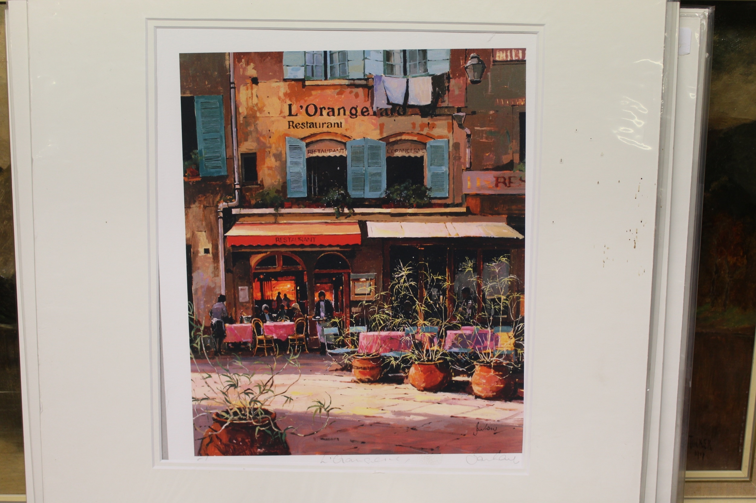 Jeremy Barlow | - Terrace Orange | MutualArt