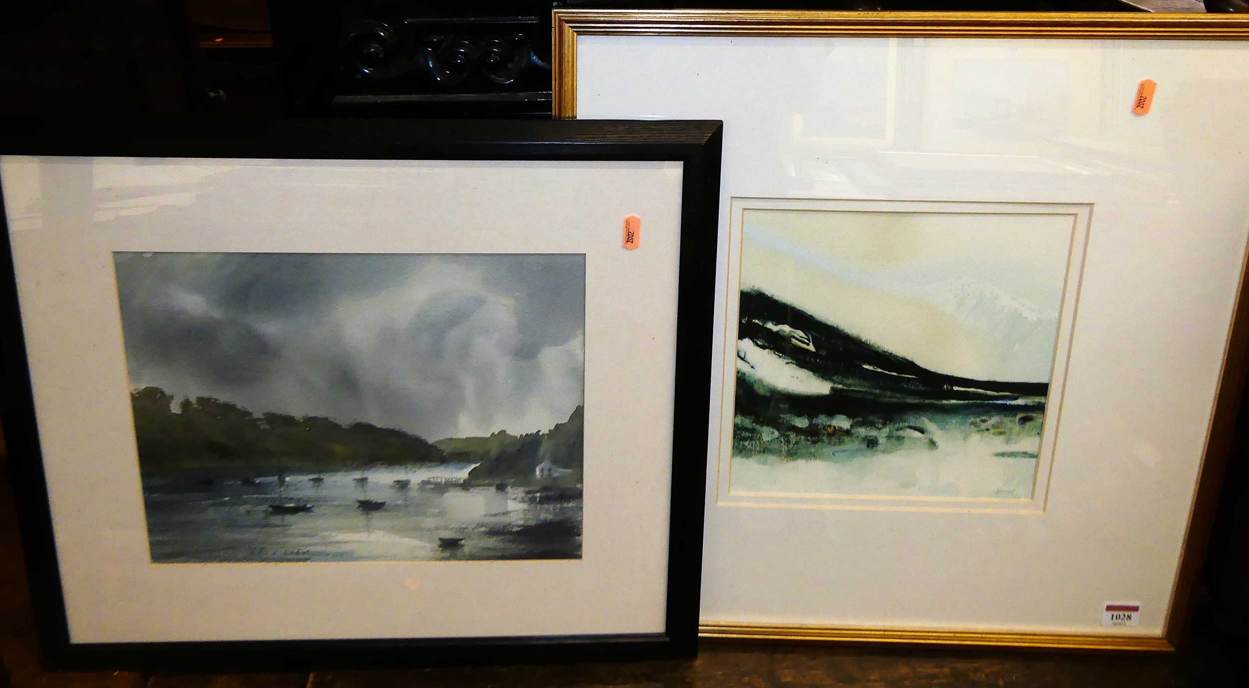 T J Wetherilt | John L Webster - Boats on the estuary | MutualArt