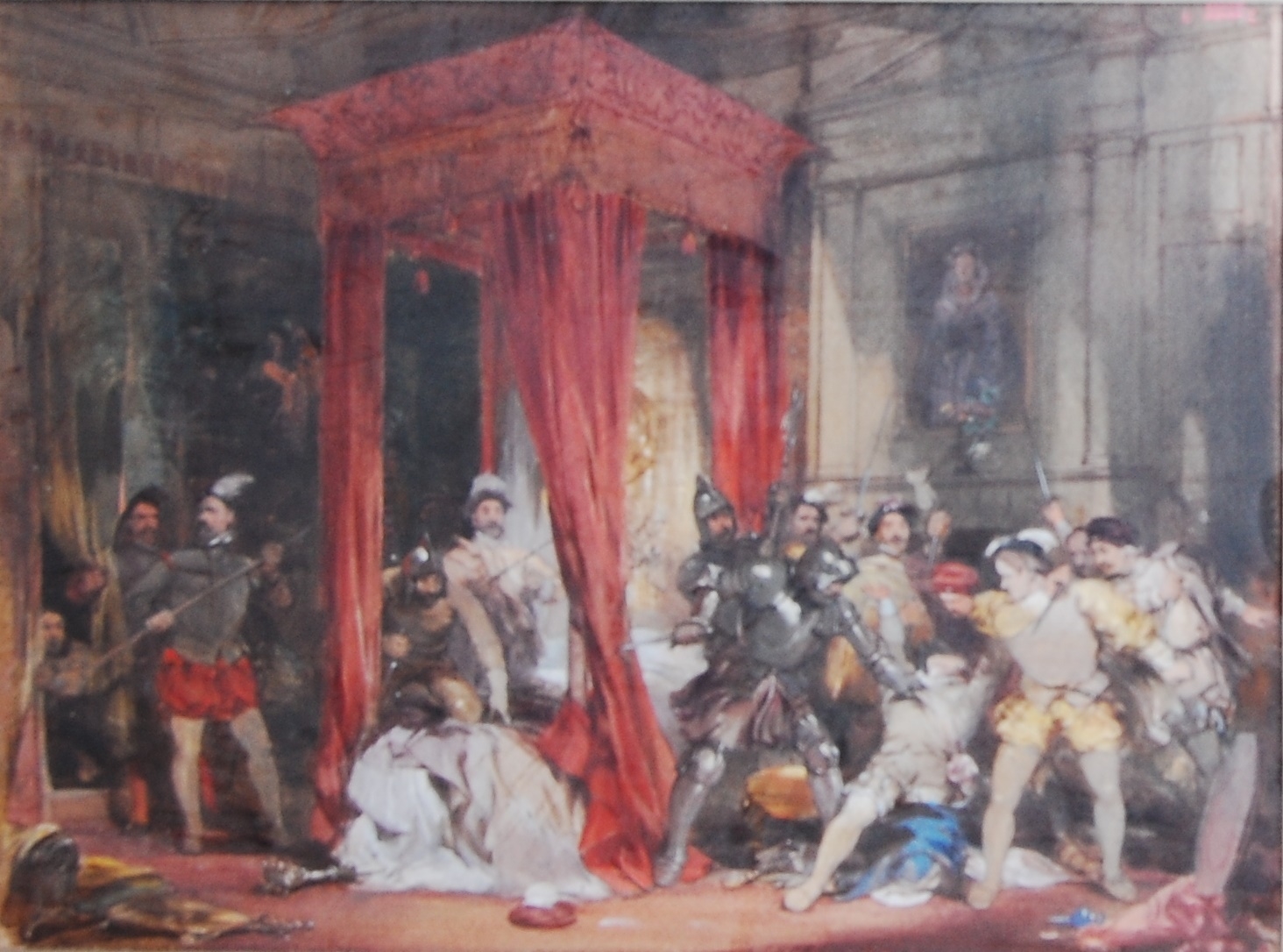 George Cattermole | - The murder of David Rizzio | MutualArt