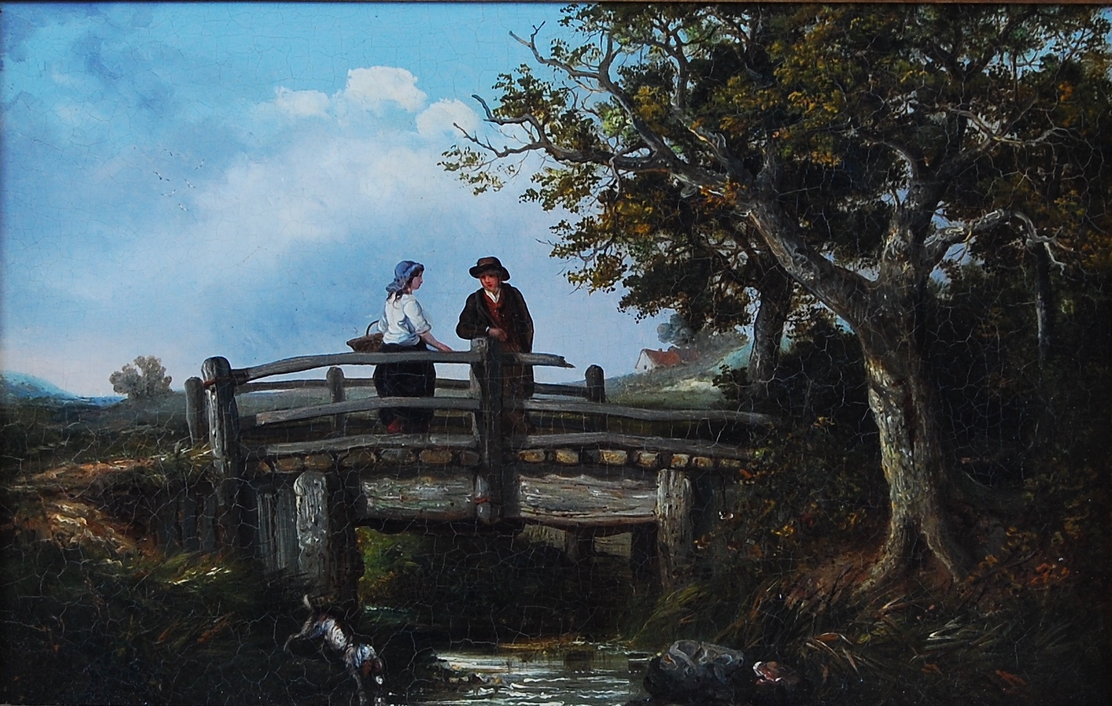 Thomas Smythe | 2 works: Returning home in the snow; Highland cattle in ...