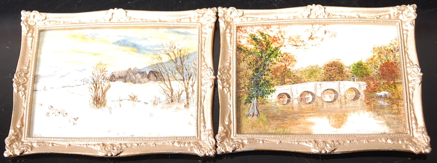 Joseph Farquharson | - Midwinter sunset | MutualArt