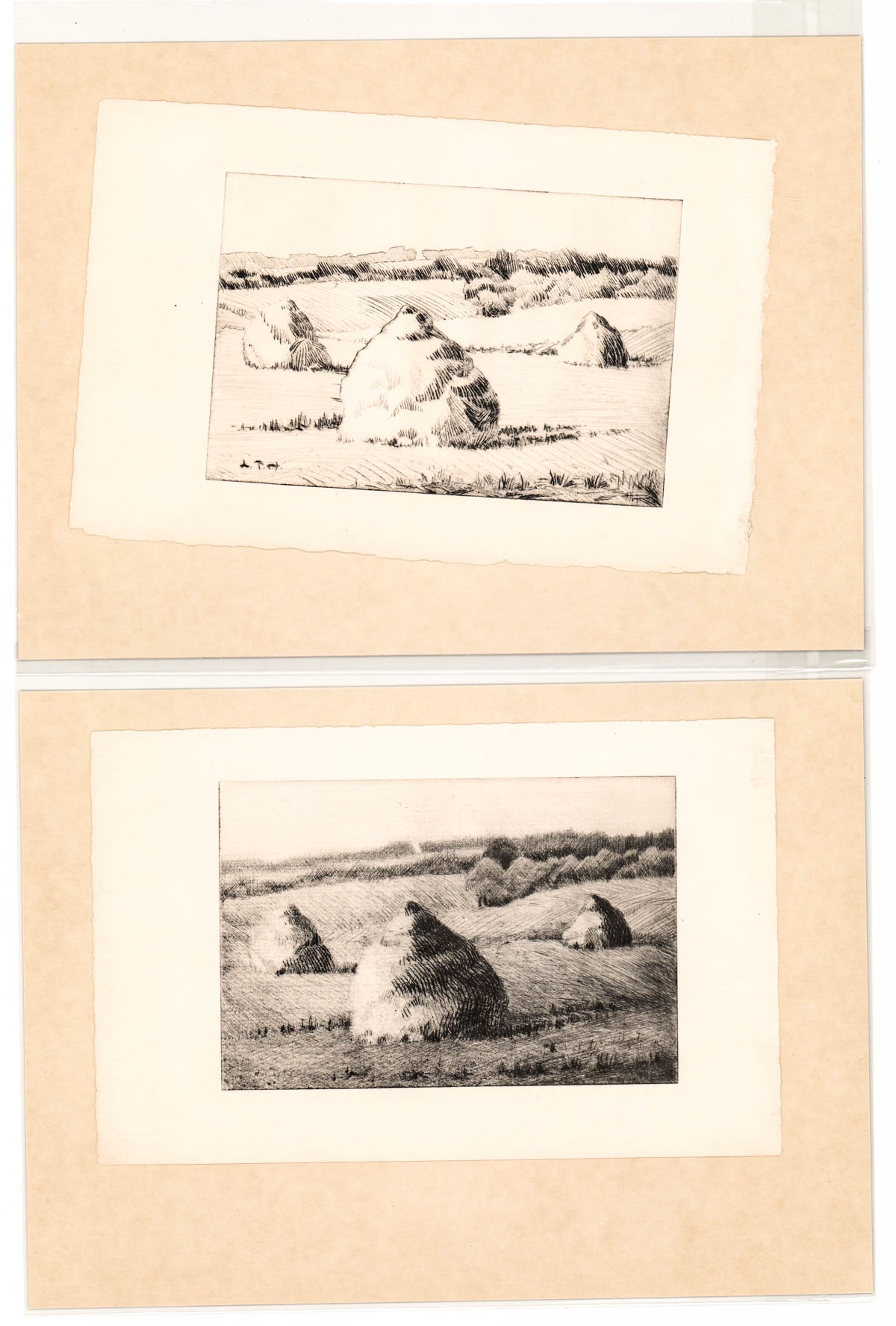 Lester Theodore Hull | Haystacks | MutualArt