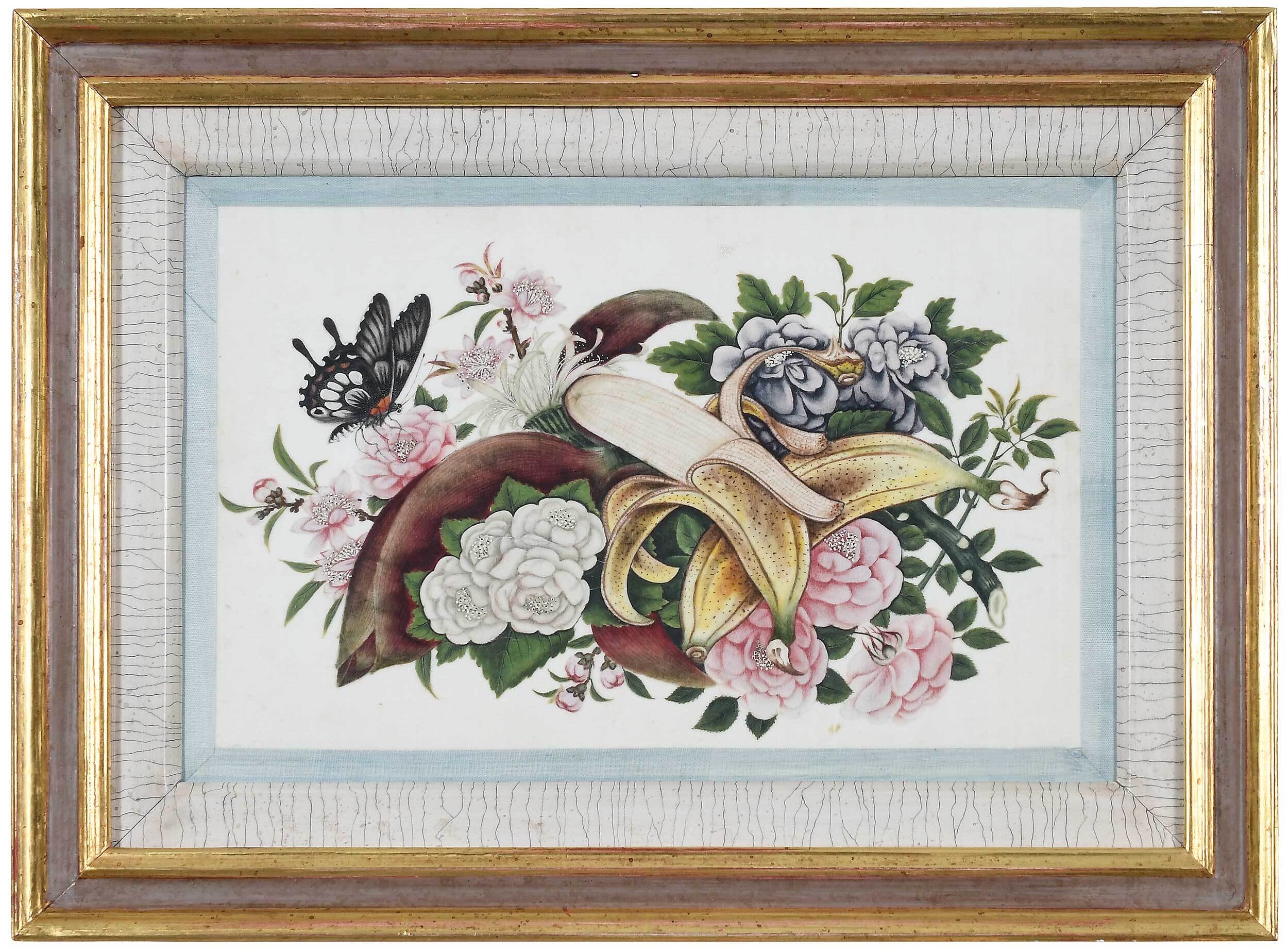 Asian School, 20th Century | 12 Framed Asian Pith Paintings | MutualArt