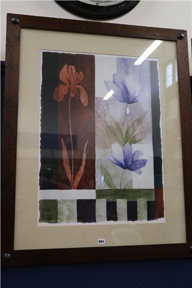 MURIEL VERGER | flowers and shapes | MutualArt