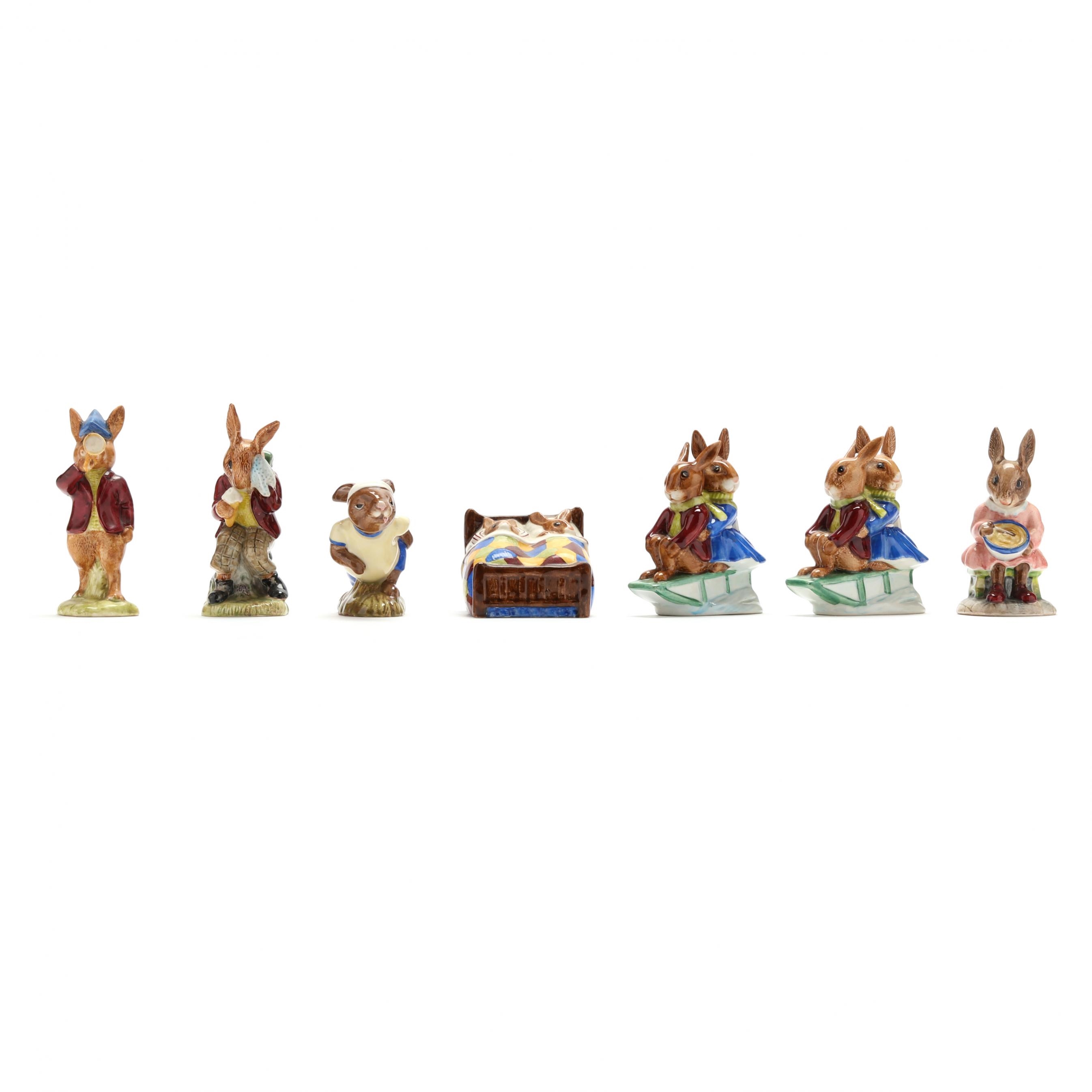 Potter Beatrix | A Collection of Royal Doulton Beatrix Potter Bunnykins ...
