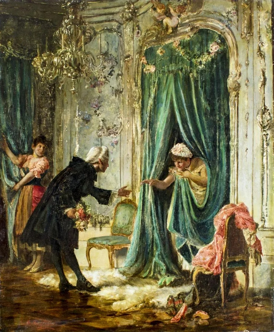 Gioacchino Pagliei | Courting Couple | MutualArt