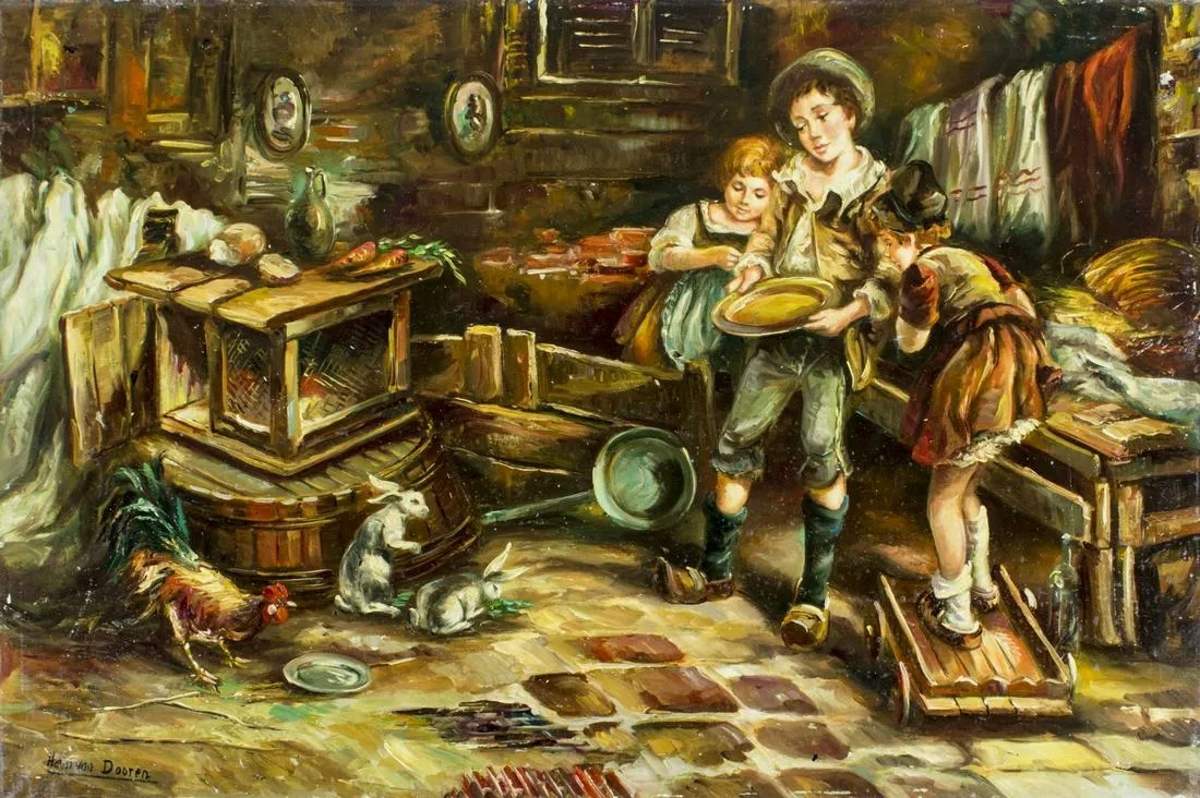 Hein van Doren | Interior Scene | MutualArt