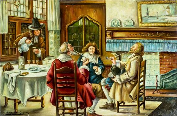 Hein van Doren | Tavern Scene | MutualArt