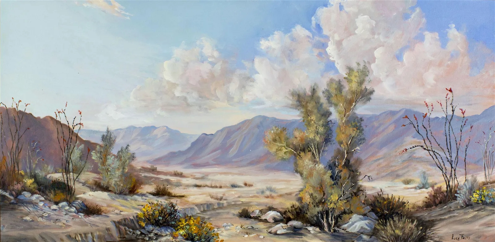 Lucille Luce Felts | Desert Landscape | MutualArt