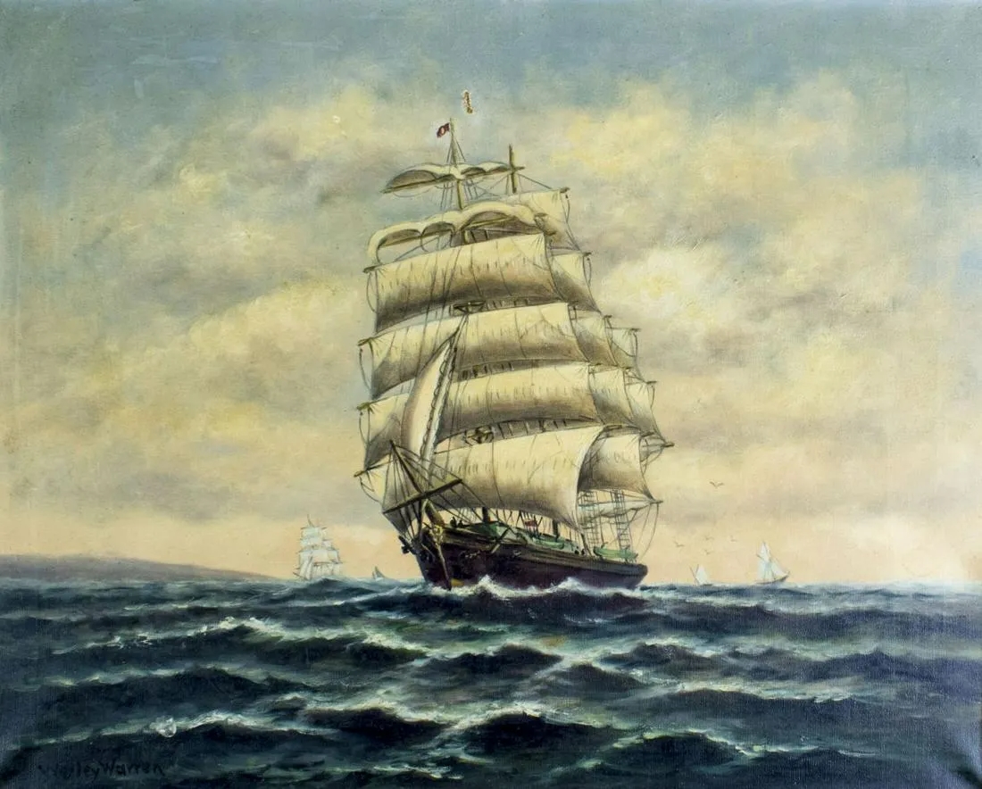 Wesley Warren | Sail Ship | MutualArt