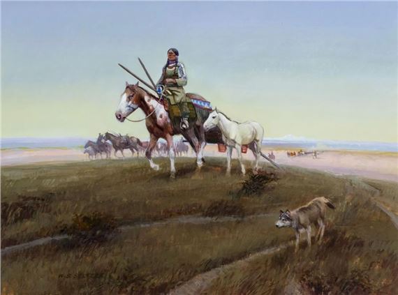 W. Steve Seltzer | On the Trail | MutualArt