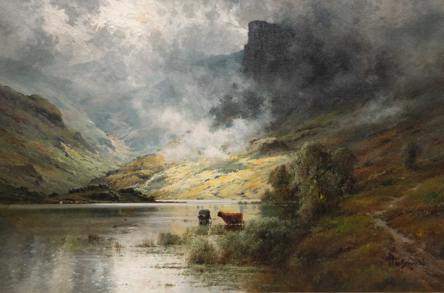 Alfred de Breanski Jr. | ON LOCH ETIVE | MutualArt