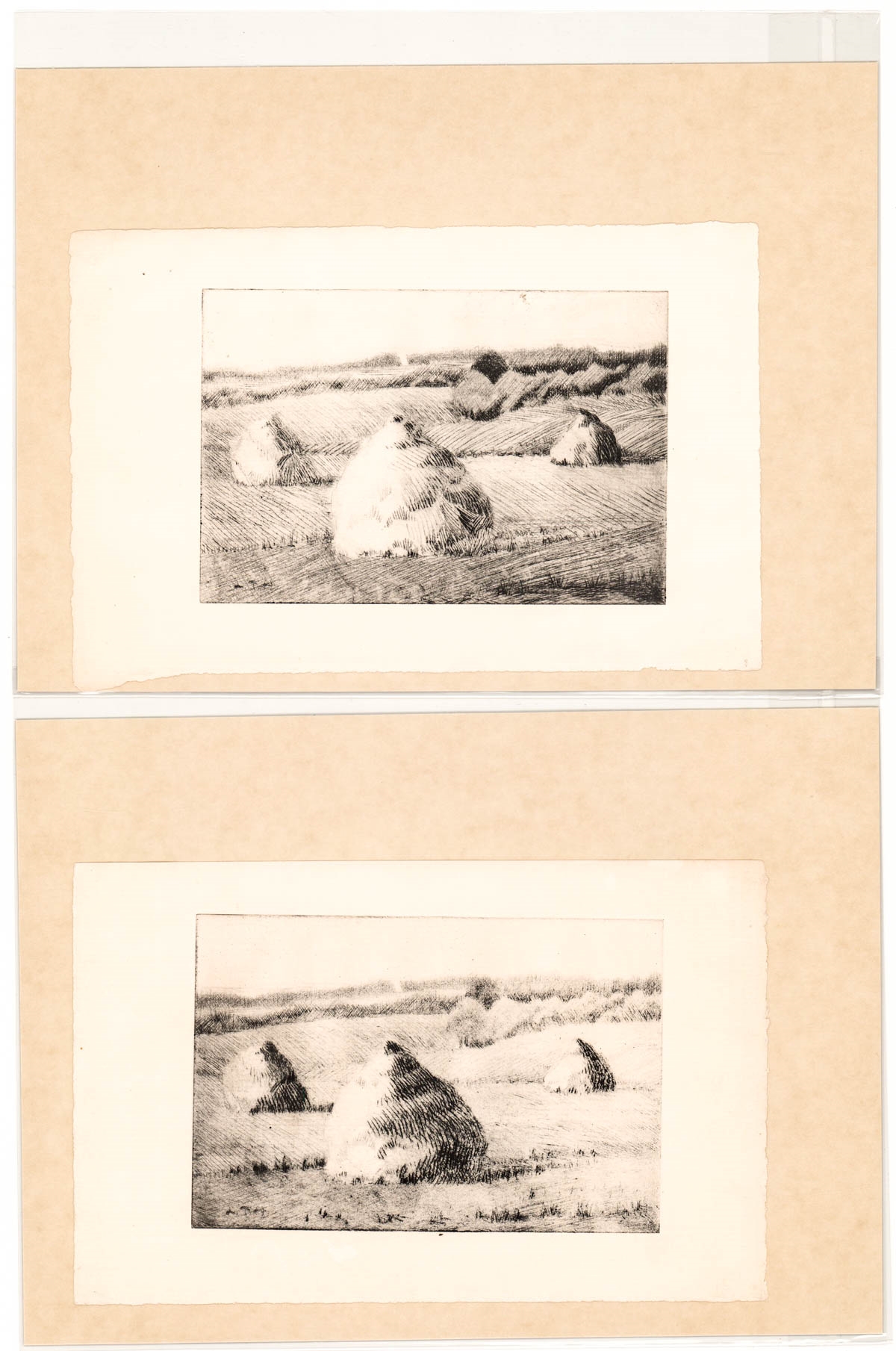 Lester Theodore Hull | Haystacks | MutualArt