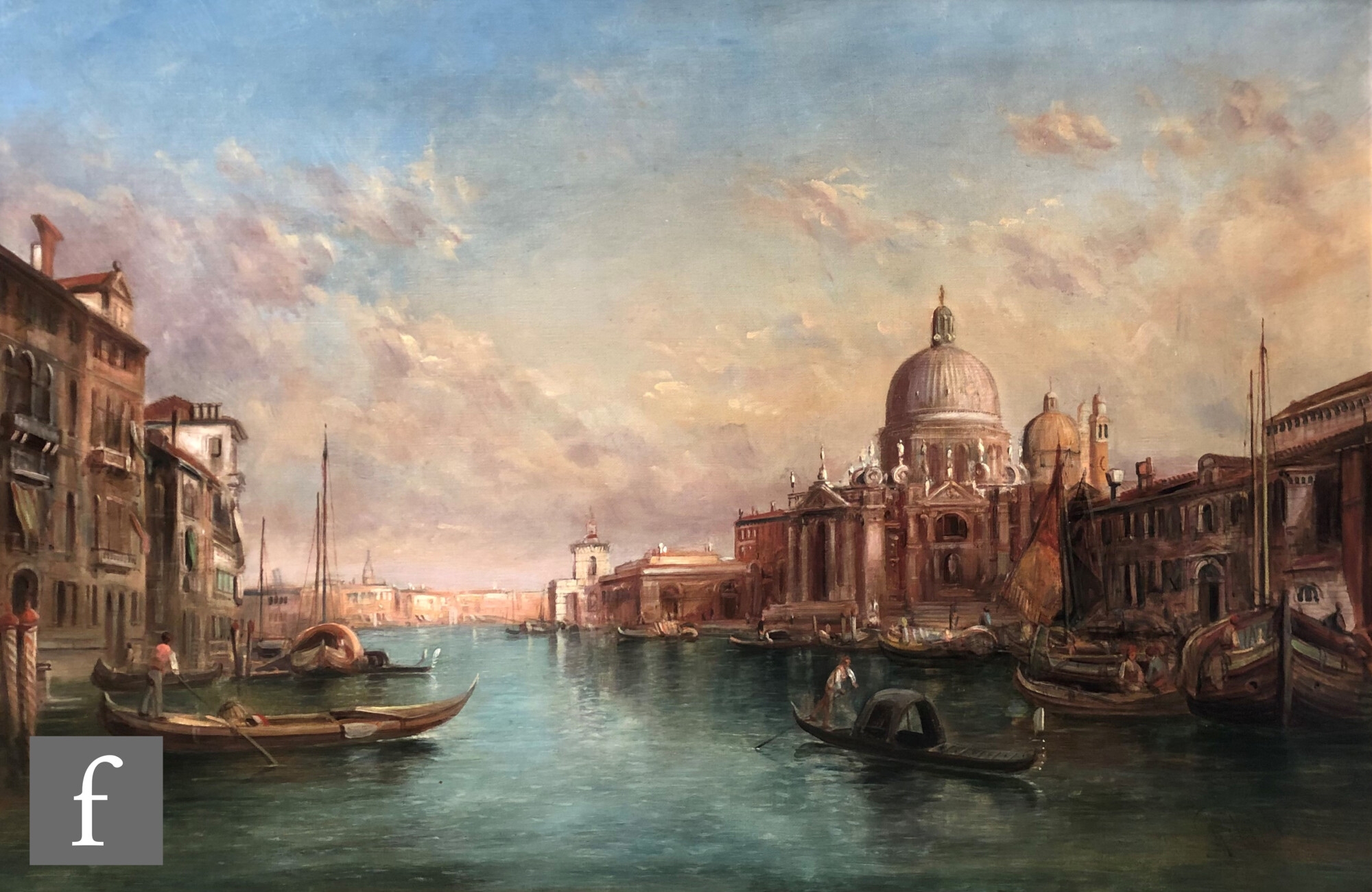 Alfred Pollentine | Santa Maria della Salute and The Dogana, Venice ...