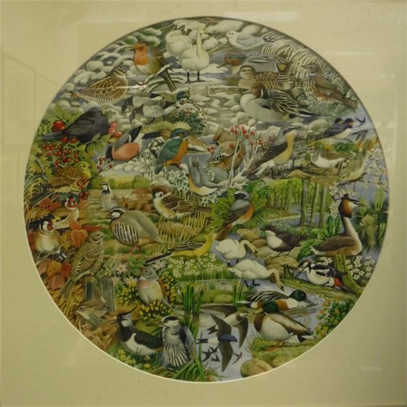 David Binns | British birds through the seasons | MutualArt