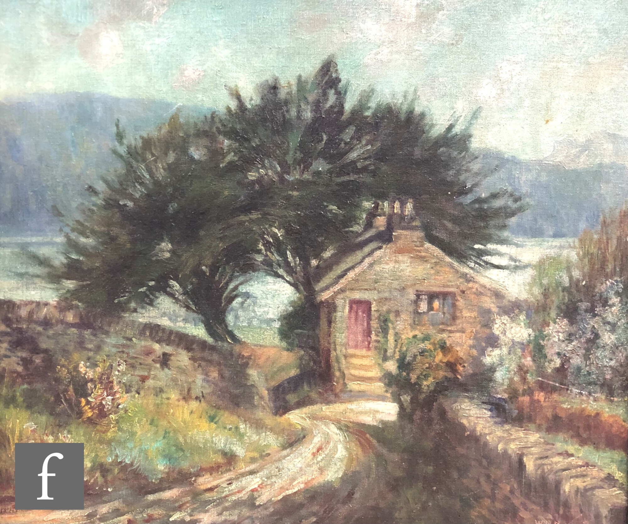 William Norris Simm | Moonlight over Windermere | MutualArt