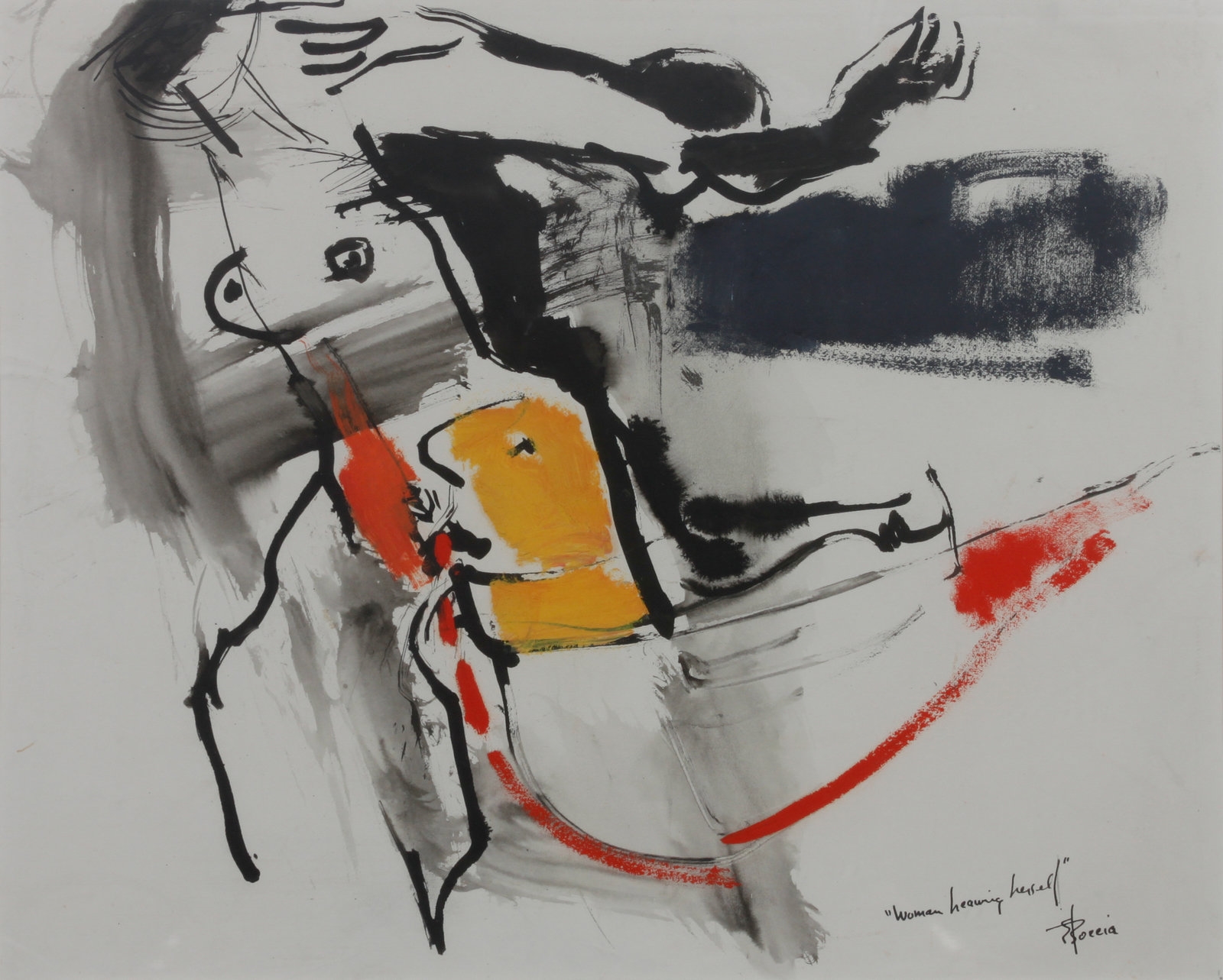 Edward Boccia | Woman Leaving Herself, 1953 (1953) | MutualArt