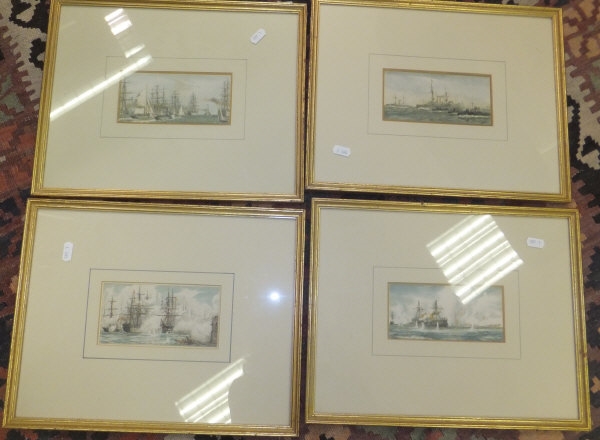 Alan Whitehead | Estuary scene with barges (20th Century) | MutualArt